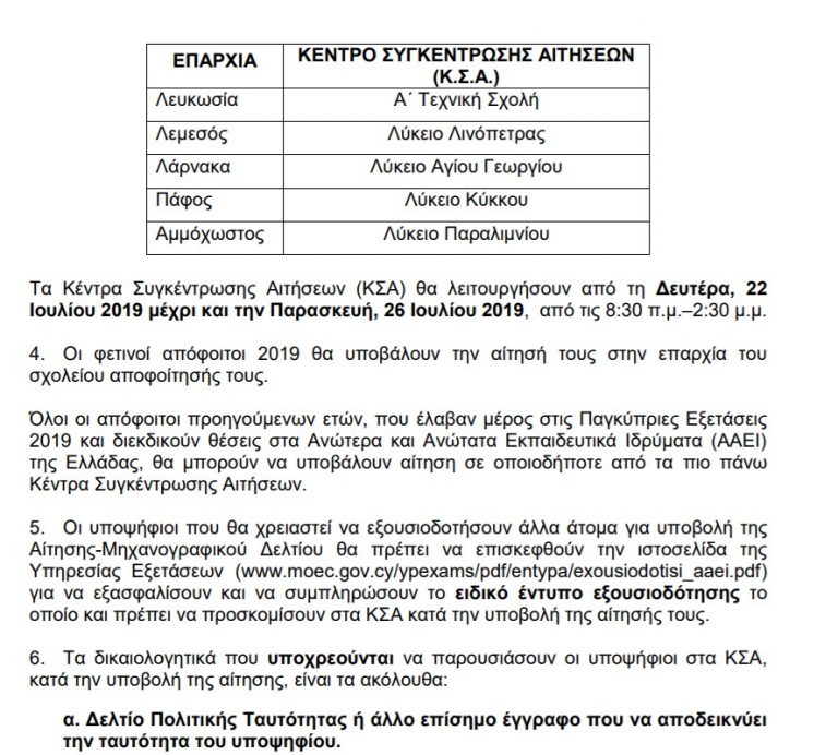 Όσα πρέπει να ξέρετε για τις αιτήσεις εισαγωγής στα ΑAΕΙ Ελλάδας ...