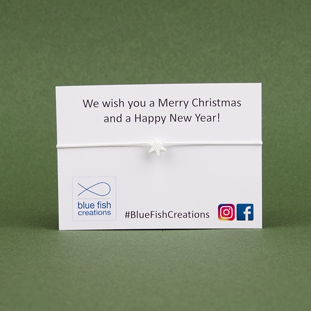 Κερδίστε ένα χριστουγεννιάτικο βραχιόλι Blue Fish Creations