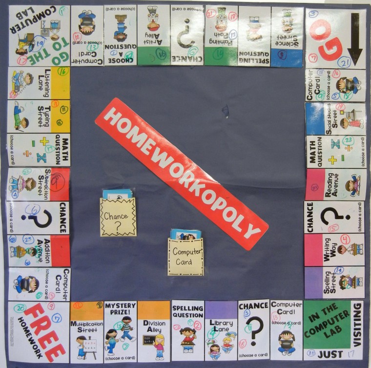 Homeworkopoly: Ένα απίθανο δωρεάν παιχνίδι για το σπίτι και την τάξη!