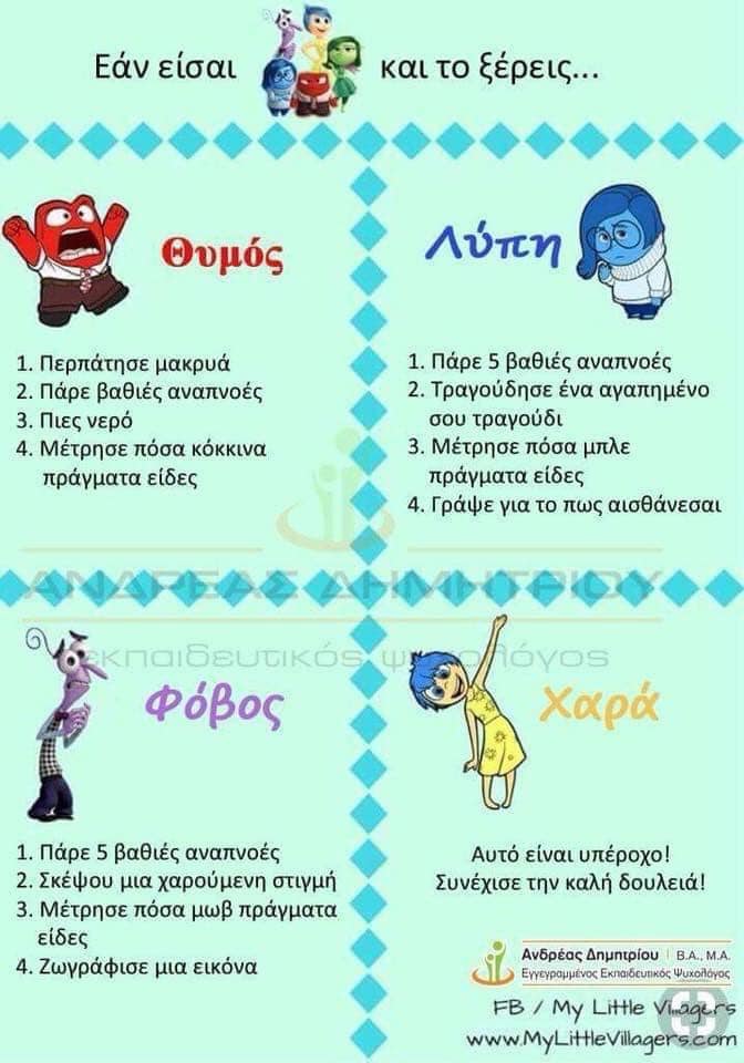 Αυτή η αφίσα βοηθά τα παιδιά να αναγνωρίσουν τα συναισθήματά τους