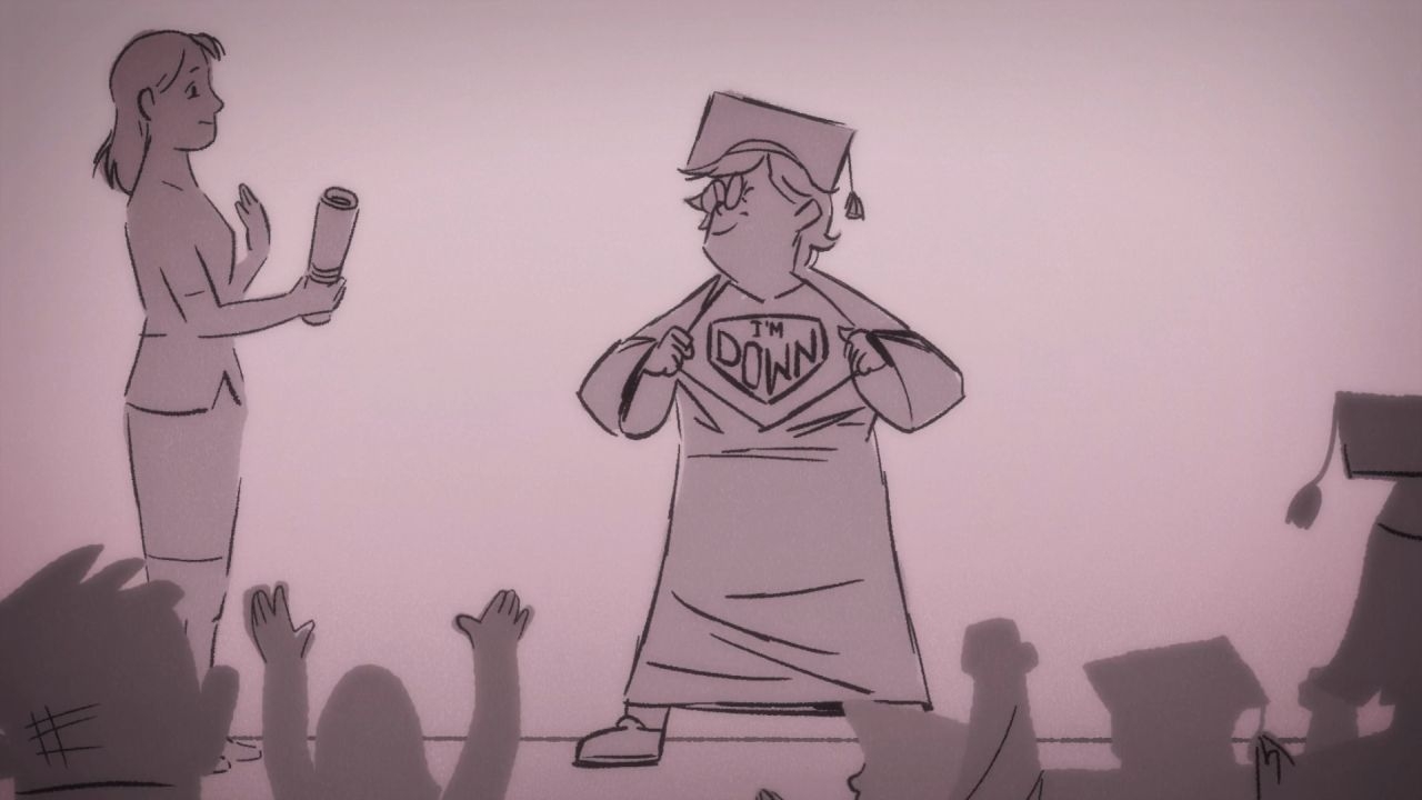 Ένα animation μικρού μήκους για τους ανθρώπους με Σύνδρομο Down