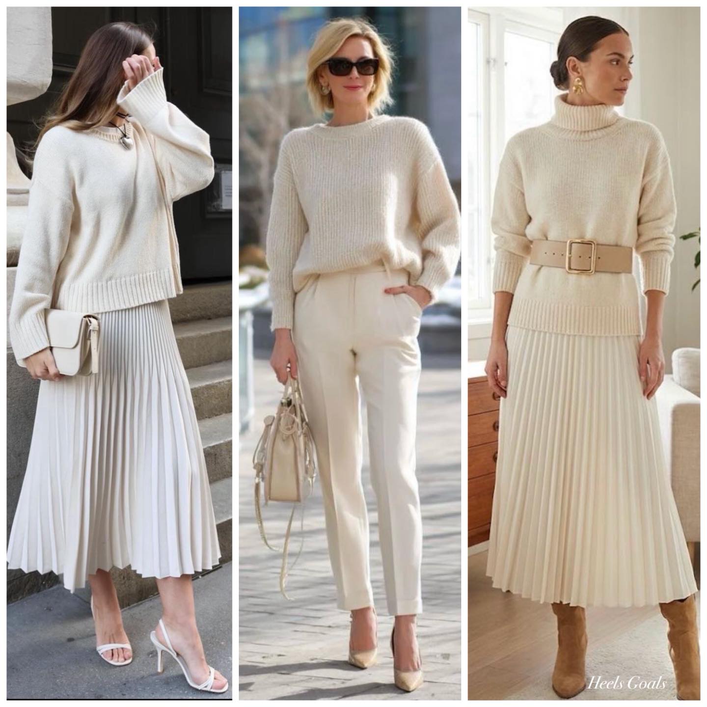 Το off-white είναι το νέο μαύρο του χειμώνα και φωτίζει κάθε εμφάνιση ...